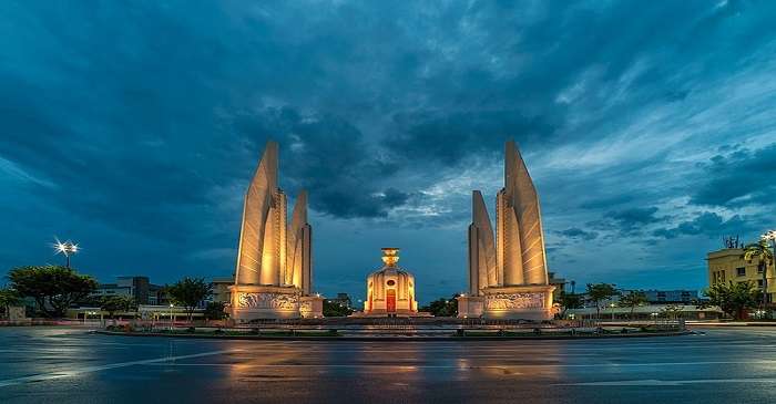 Democracy Monument And Its Testament Of Thai Persistence