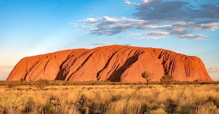 Rock Uluru Is One Of The Iconic Attractions Of Australia