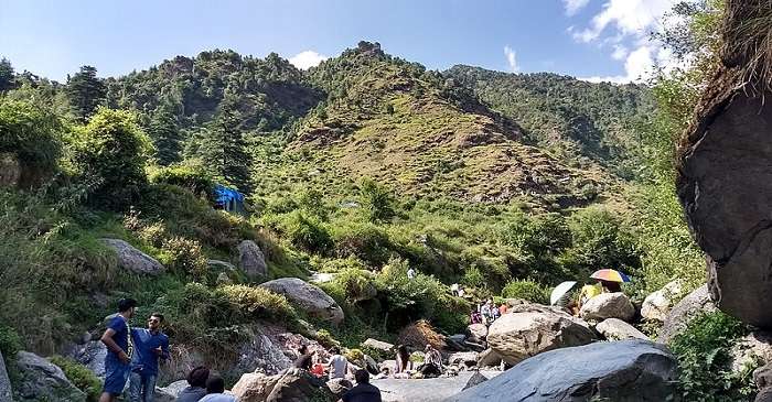 Bhagsunag Waterfall Tour With A Guide For Visitors