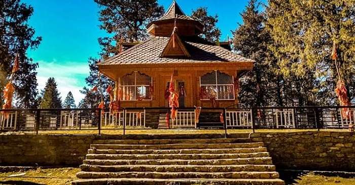 Derthu Mata Temple Is A Sacred Sanctuary Amidst Nature