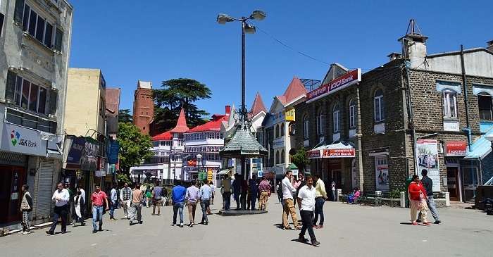 Scandal Point Is A Must-Visit Popular Destination In Shimla