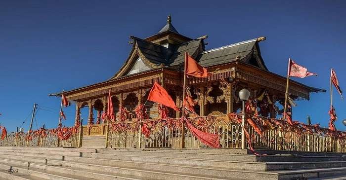 Hatu Mata Temple Is A Revered holy Site in the North