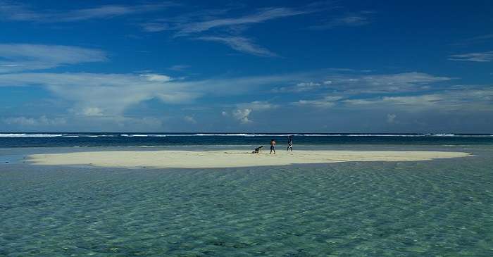 Sandbar Beach Is The Meeting Point of Two Islands