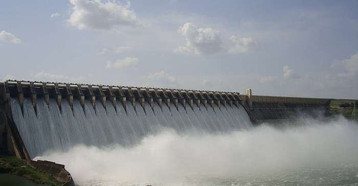 Nagarjunasagar Dam Is A Water Reservoir Of Andra Pradesh