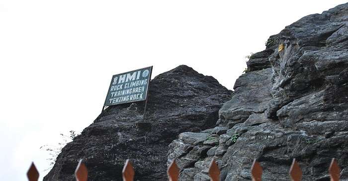 Tenzing Rock Offers A Best Climbing Experience In Darjeeling